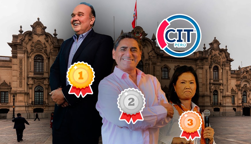 Encuesta CIT: López Aliaga lidera con 14,2% y Carlos Álvarez con 10,9% ...