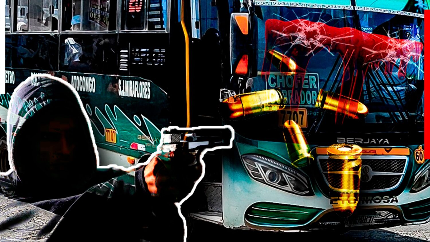 Asesinan a chofer de la línea 20 en Chorrillos durante ataque a balazos