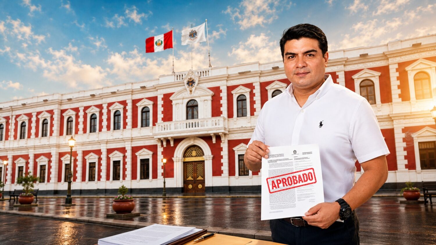 Trujillo: aprueban licencia al alcalde Mario Reyna para volver a postular
